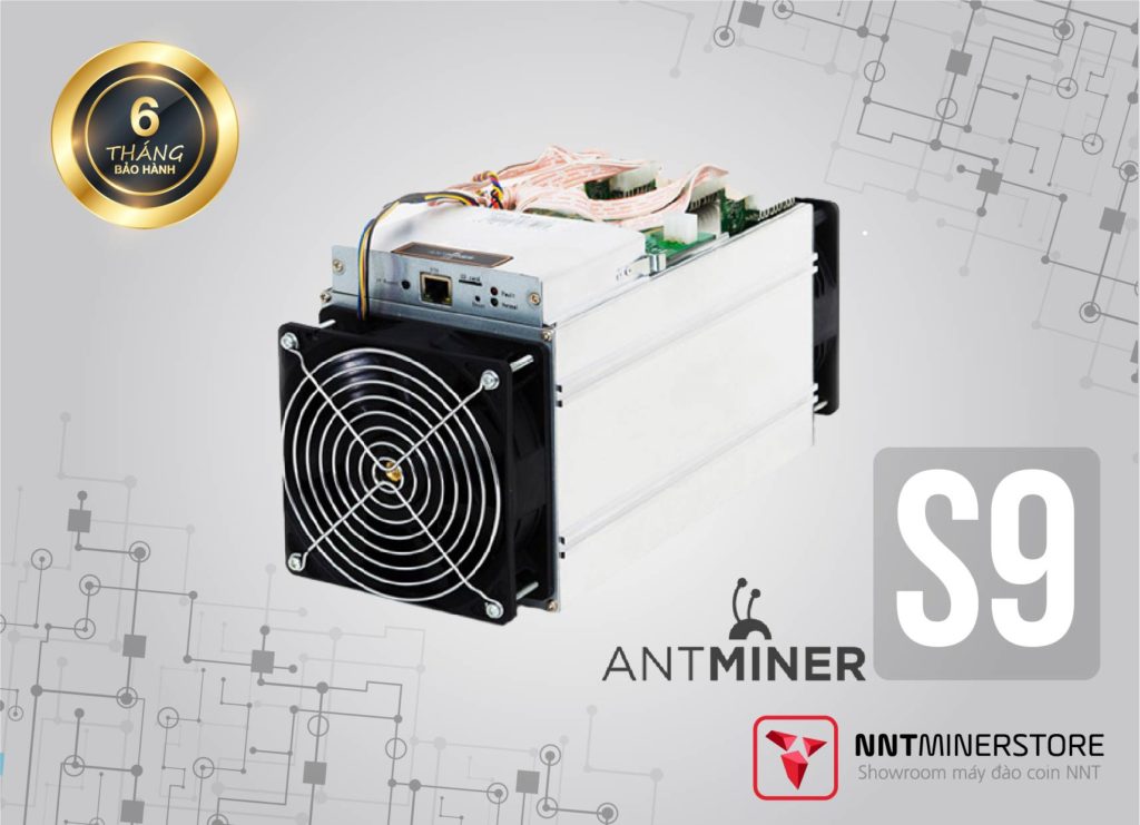 AntMiner S9 - NNT Minerstore - Bán máy đào bitcoin